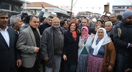 Çerçioğlu’na Miting Gibi Karşılama (VİDEO HABER)