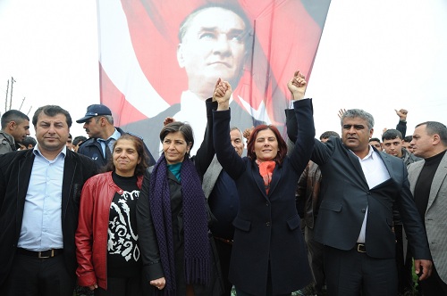 Çerçioğlu’na Miting Gibi Karşılama (VİDEO HABER)