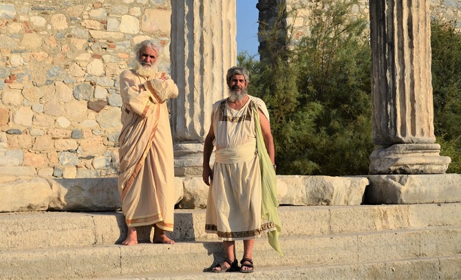 “İlk Filozof Thales ve Miletos Okulu” belgesel filminin çekimleri ...